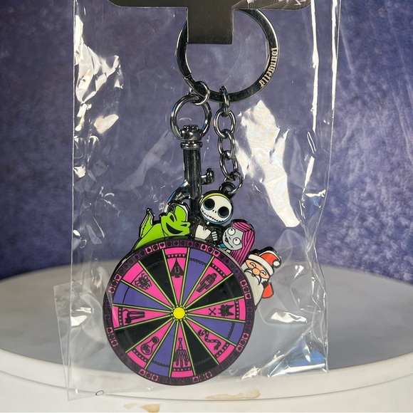 Loungefly | Accessories | Loungefly Disney Nbc Spinning Wheel Enamel ...